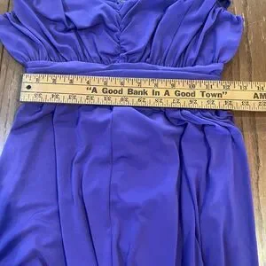 Chadwicks | Dresses | Sexy Shape Benefits By Chadwicks Purple Ruched ...